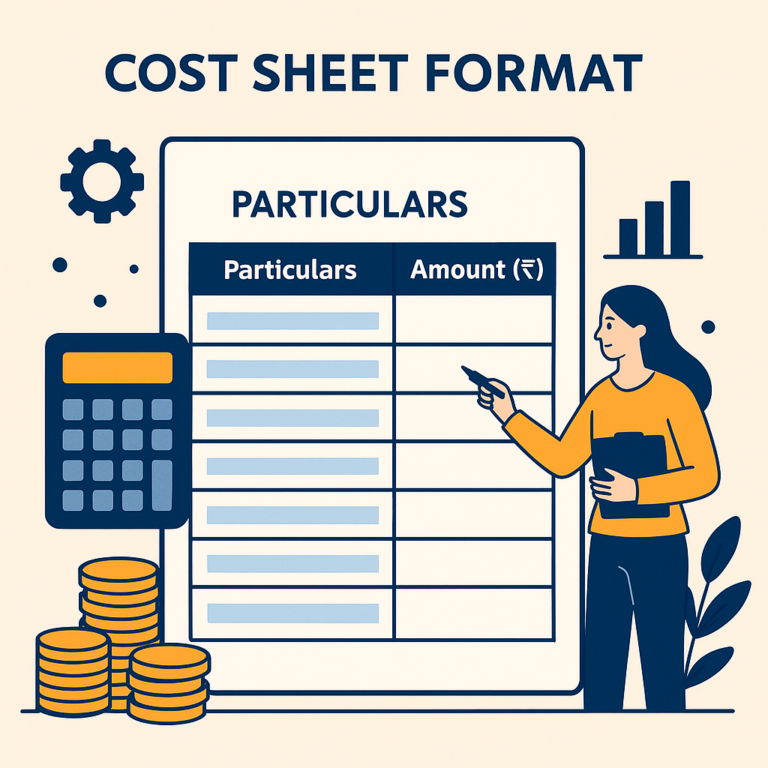 Mastering the Cost Sheet Format: A Complete Guide for Businesses and ...