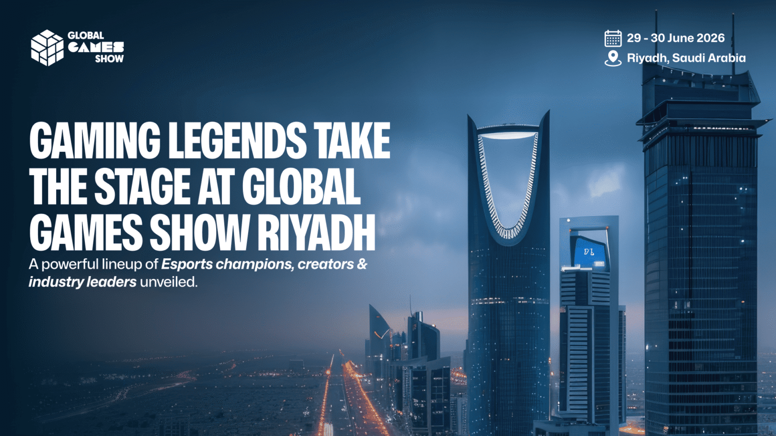Global Games Show Riyadh Unveils Star-Studded Speaker Lineup of Gaming ...